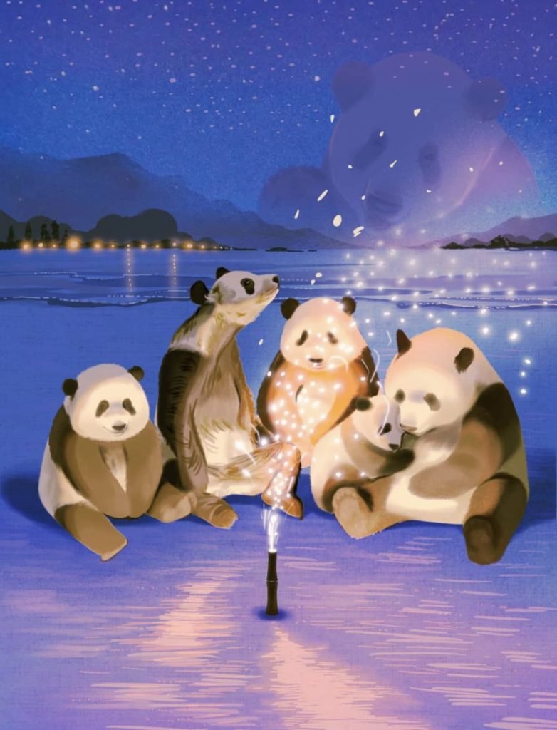 Panda Jigsaw Puzzle 300pcs-Ber Puzzle - TopPuzzleShop