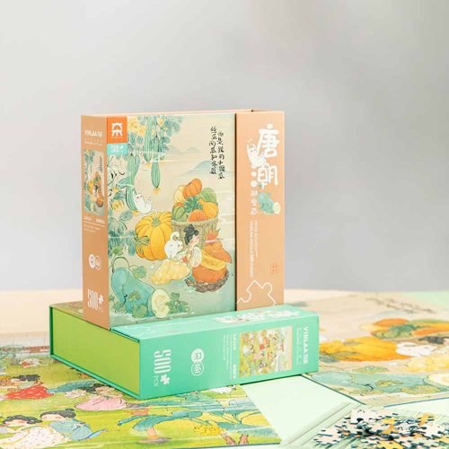 Vinlaa Puzzle-Tang Dynasty Party 500 Piece Puzzle - TopPuzzleShop