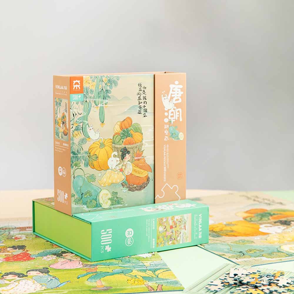 Vinlaa Puzzle-Tang Dynasty Party 500 Piece Puzzle - TopPuzzleShop