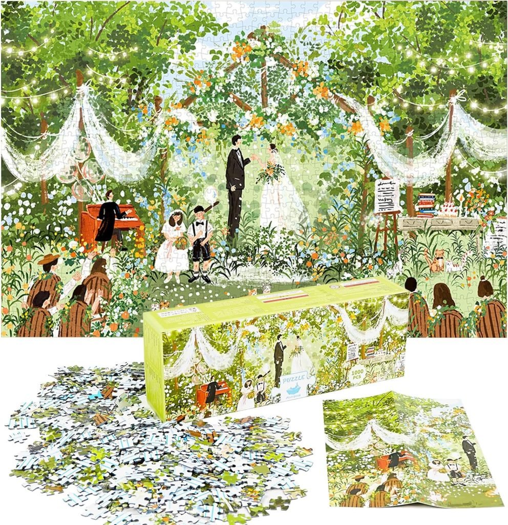 Wedding Day Jigsaw Puzzle 1000pcs-Momibook - TopPuzzleShop