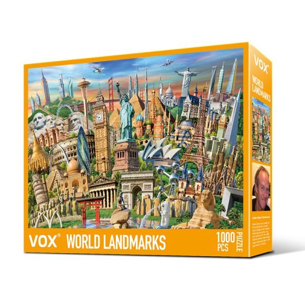 1000pcs Art Puzzle-Vox Puzzle-World Landmarks - TopPuzzleShop