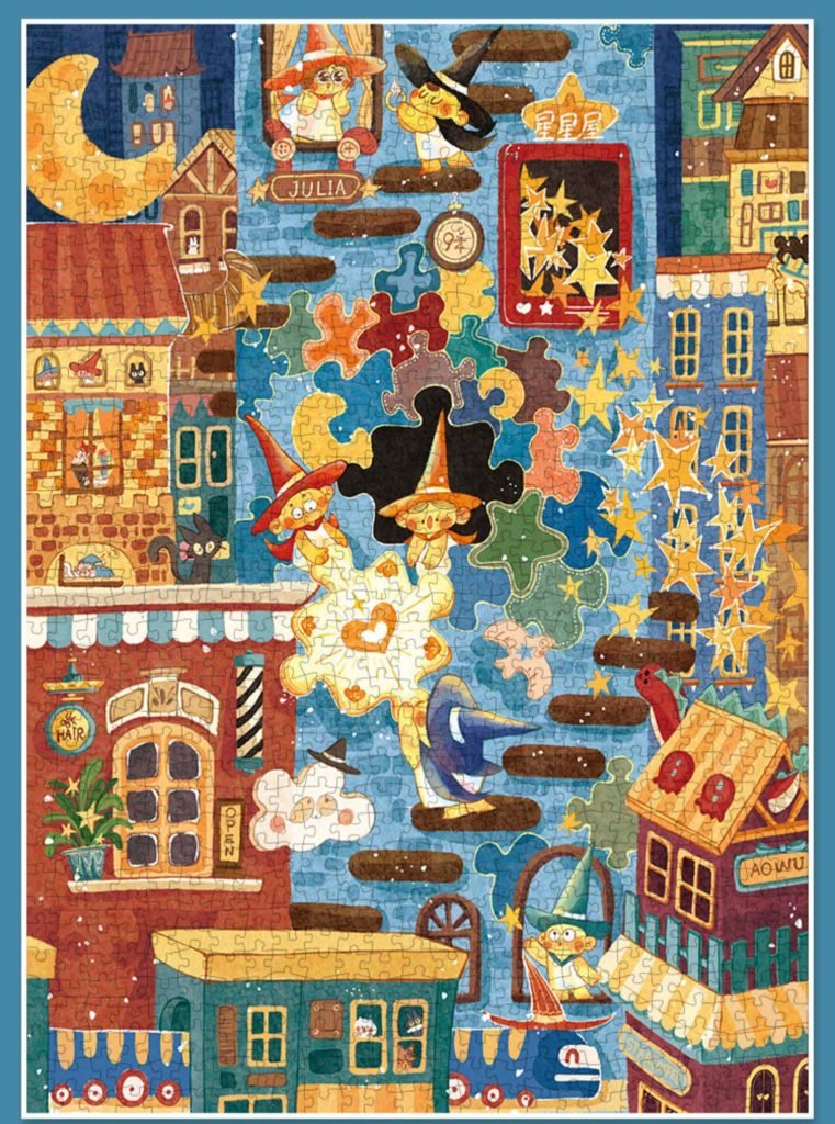 1000pcs Jigsaw Puzzle-Botop Fusion-Puzzle World - TopPuzzleShop