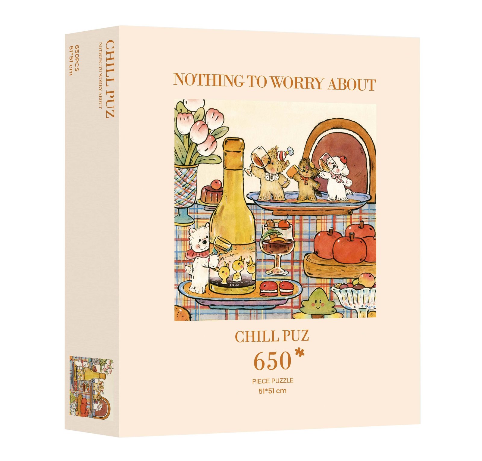 650 Piece Puzzle-Chill Puz-Nothing to Worry About - TopPuzzleShop