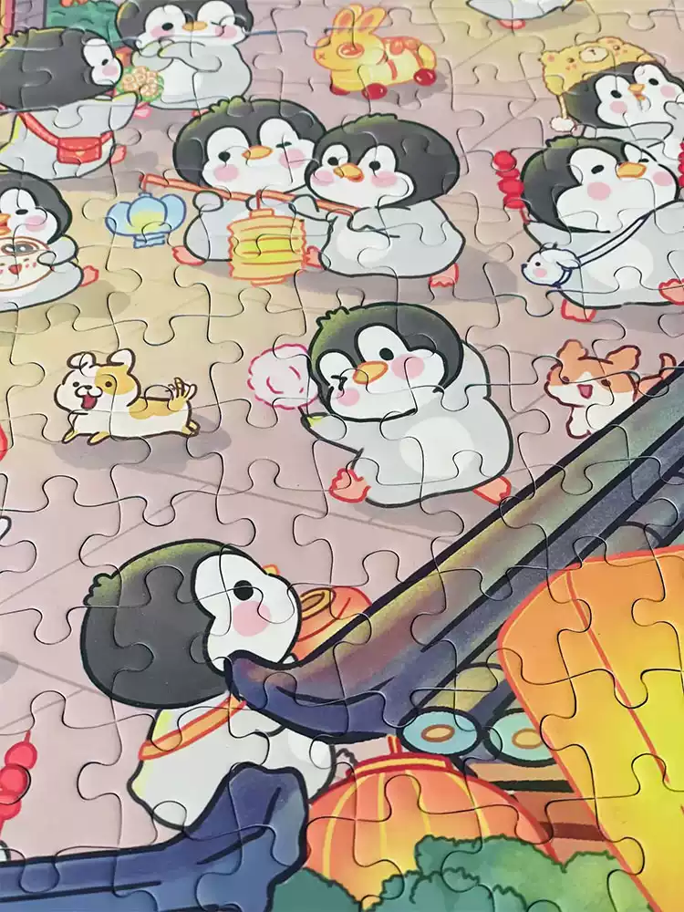 500pcs Jigsaw Puzzle-Kors-Puda Lantern Festival - TopPuzzleShop