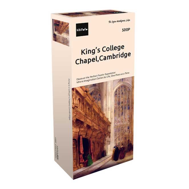 500pcs Jigsaw Puzzle-Kibifufu-King's College Chapel, Cambridge ...