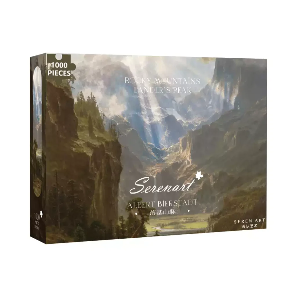 1000pcs Puzzle-Seren Art-Rocky Mountains Lander's Peak - TopPuzzleShop