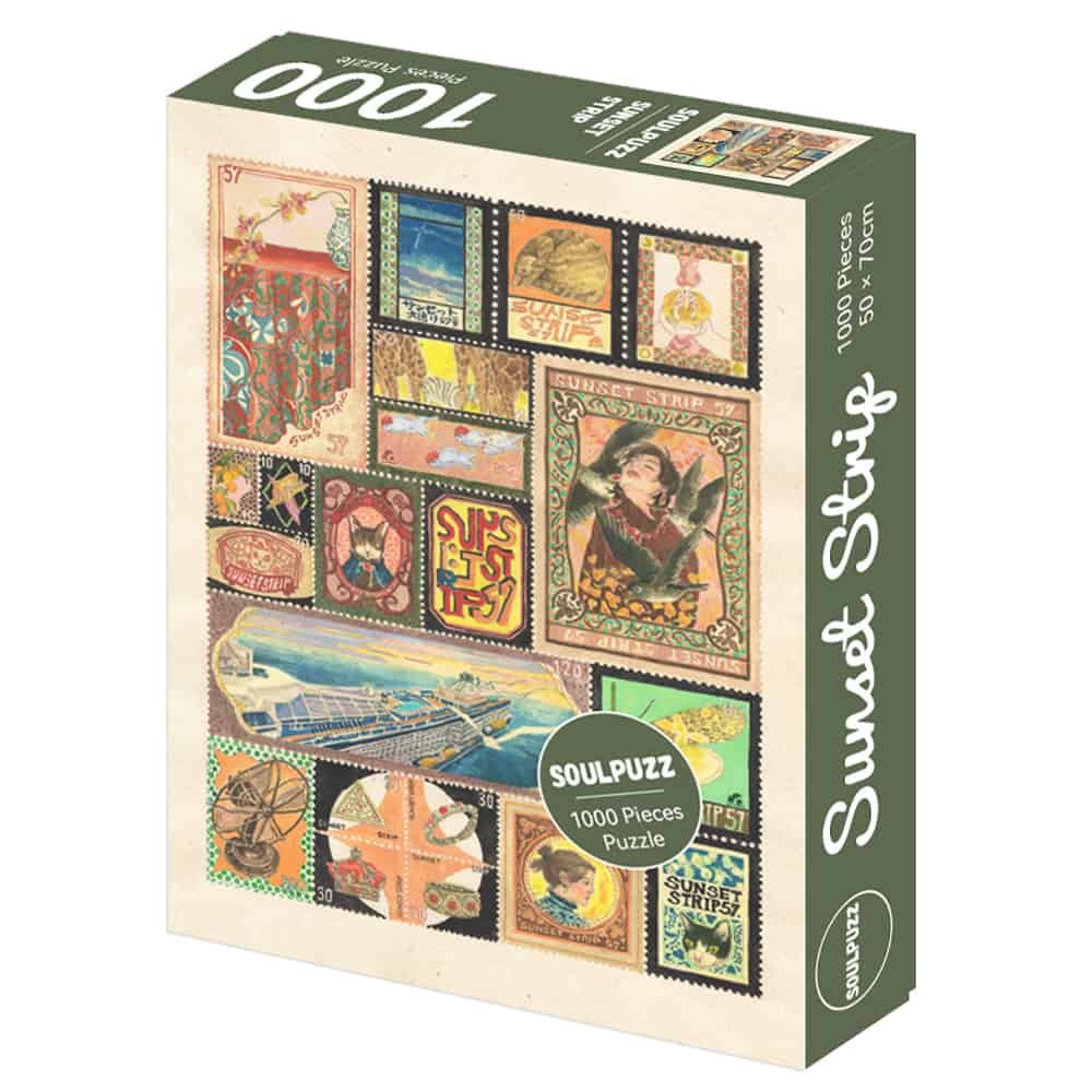 Soulpuzz-Sunset Strip Jigsaw Puzzle 1000pcs - TopPuzzleShop