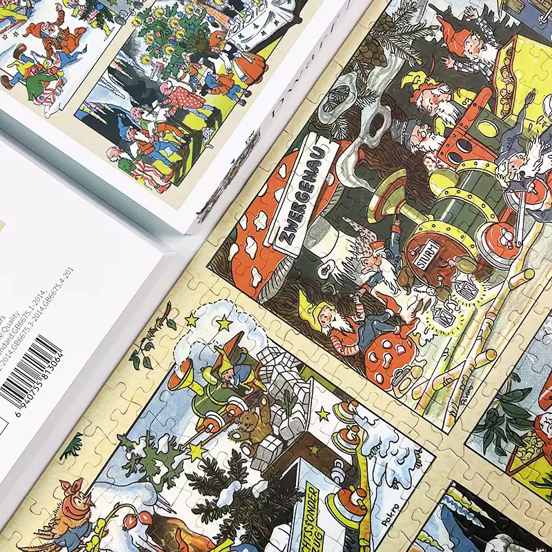 500pcs Jigsaw Puzzle-PJLT-Dwarf Nation - TopPuzzleShop