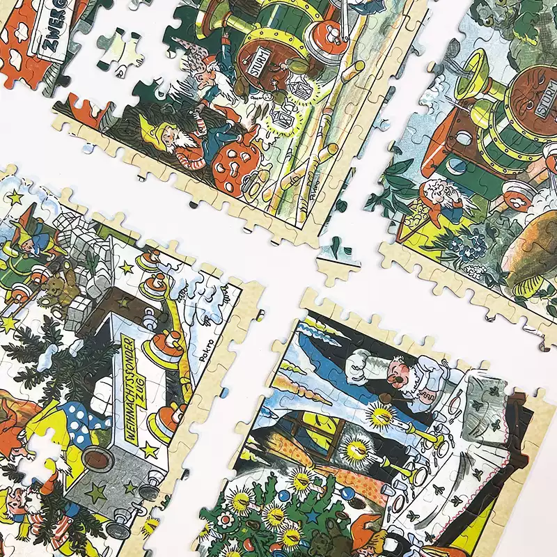 500pcs Jigsaw Puzzle-PJLT-Dwarf Nation - TopPuzzleShop