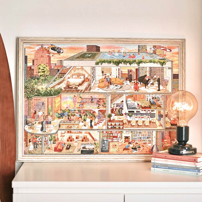 Perma Puzzle-1000 Piece-My Aspiration-Modern Life - TopPuzzleShop