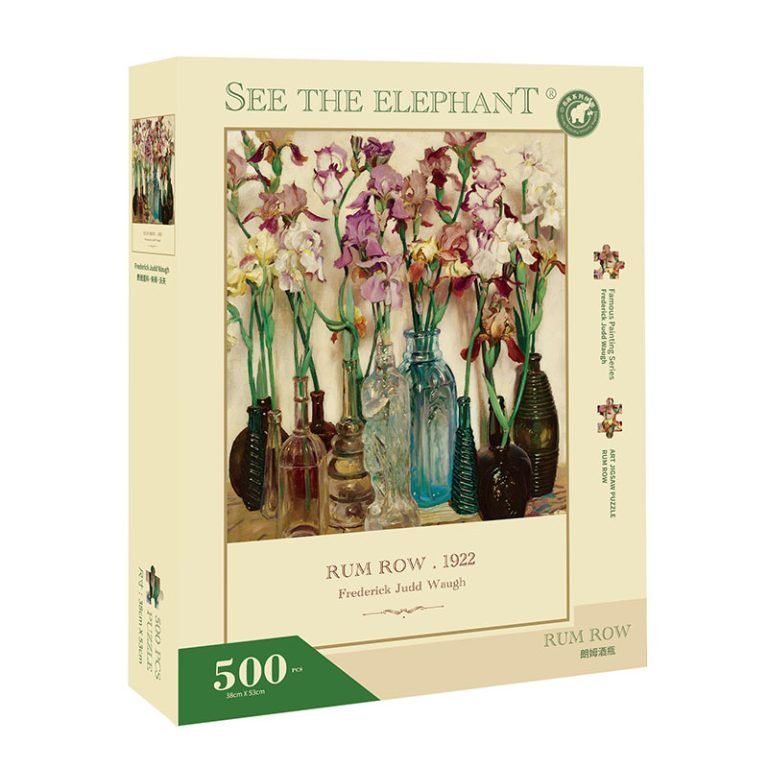 500pcs Jigsaw Puzzle-See the Elephant-Rum Row - TopPuzzleShop