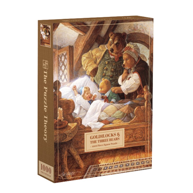 The Puzzle Theory-1000pcs Puzzle-Goldilocks and the Three Bears ...