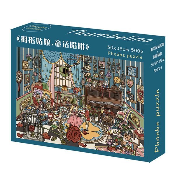 Phoebe Puzzle-500 Piece Puzzle-Thumbelina - TopPuzzleShop